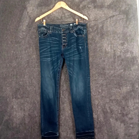 Miss Me | Jeans | Miss Me Mid Rise Skinny Button Fly Closure Y2k Womens ...